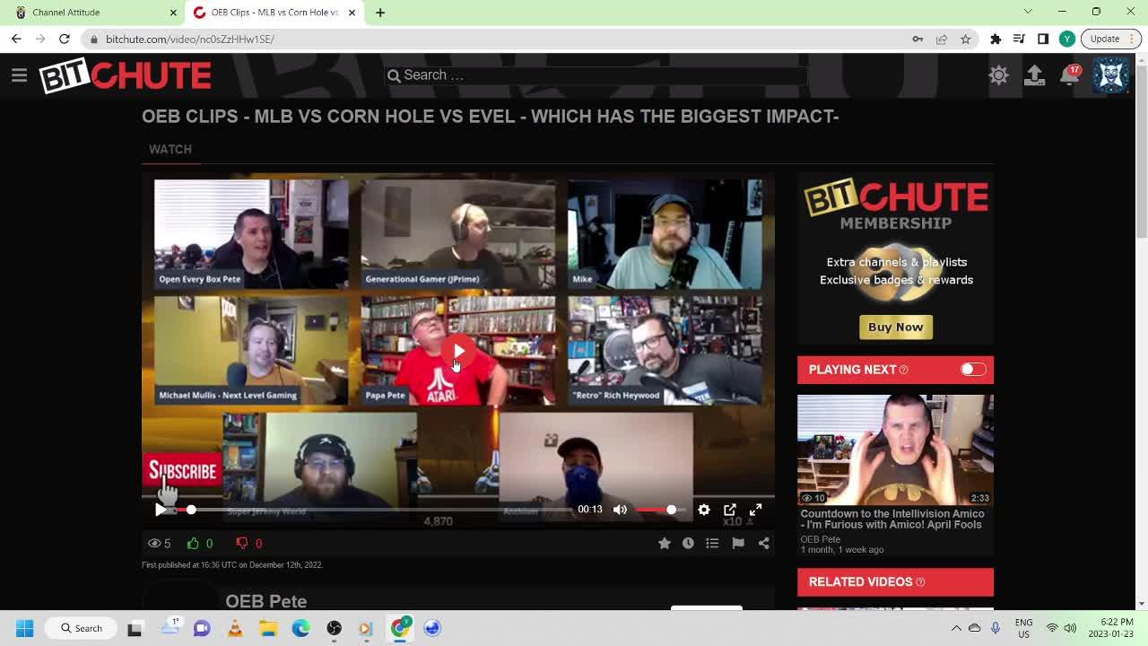 OEB Pete Monday - Some Retarded Discussion with - One News Page VIDEO