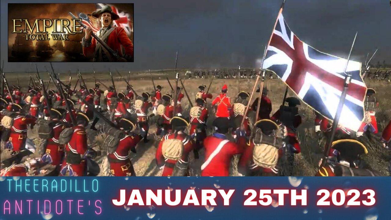 We Are Live Playing British Empire Total War - - One News Page VIDEO