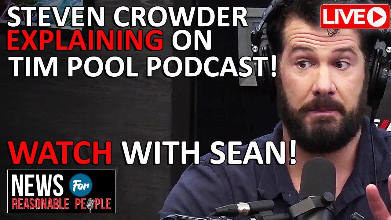 LIVE: Sean Reynolds reacts to Steven Crowder on - One News Page VIDEO