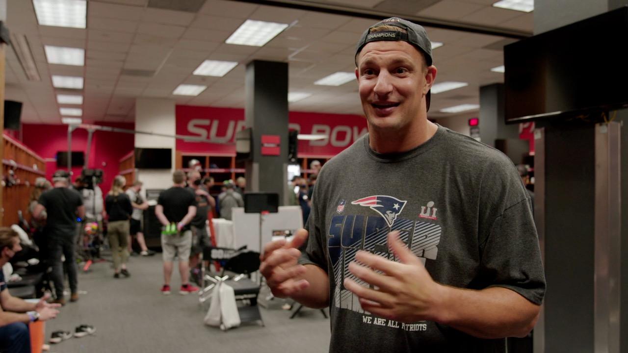 Rob Gronkowski “80 For Brady” Locker Room - One News Page VIDEO