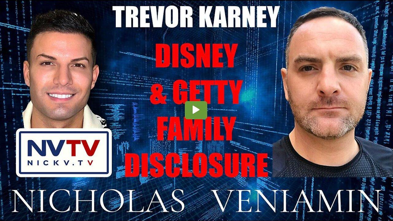 Trevor Karney Discusses Disney & The Getty - One News Page VIDEO