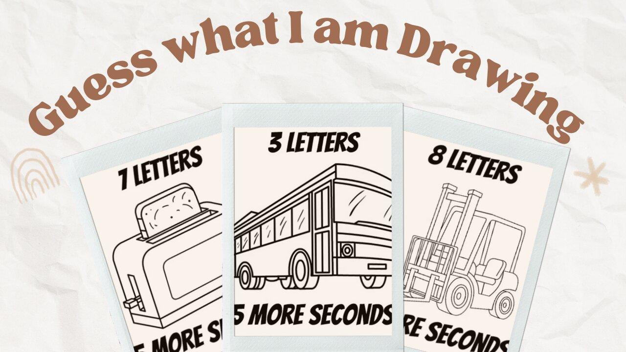 Guess What I Am Drawing A Game You Can Play - One News Page VIDEO