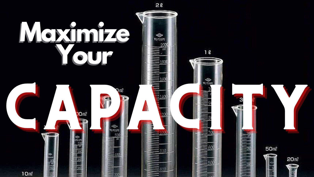 Friday Broadcast: Maximize Your Capacity. - One News Page VIDEO