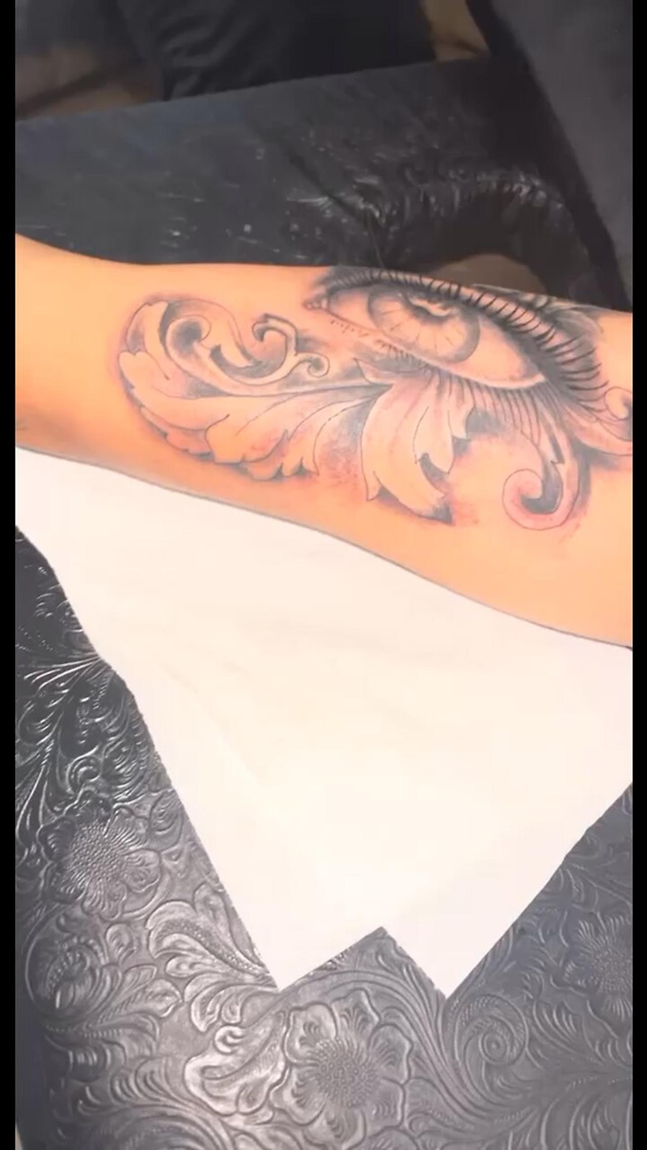 Eye filigree tattoo!! - One News Page VIDEO