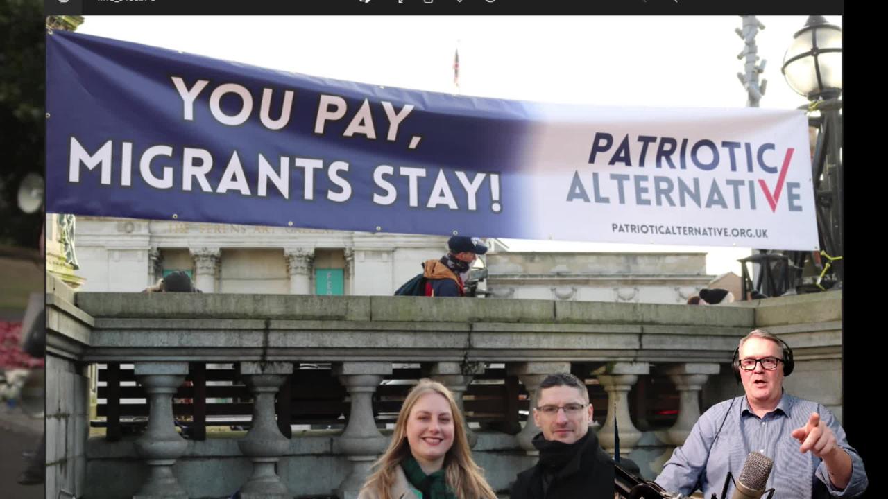 Laura Towler from Patriotic Alternative on The - One News Page VIDEO