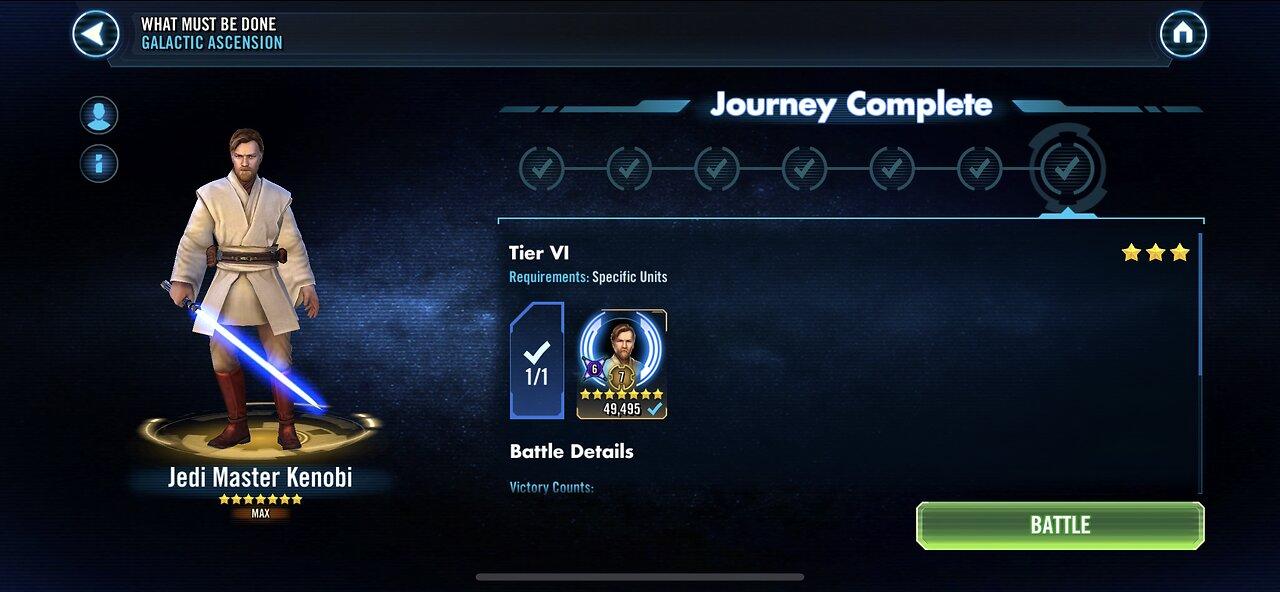 Jedi Master Kenobi Tiers 4-6 | Unlocking the - One News Page VIDEO