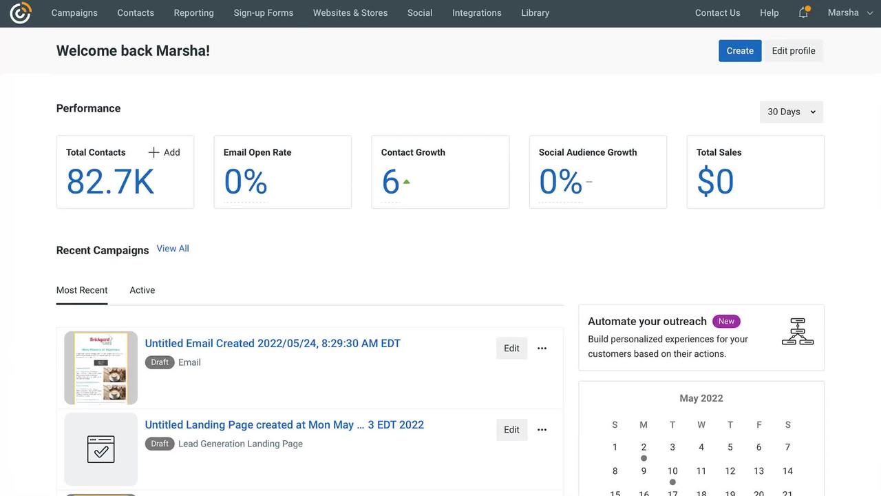 SMS Best practices Constant Contact - One News Page VIDEO