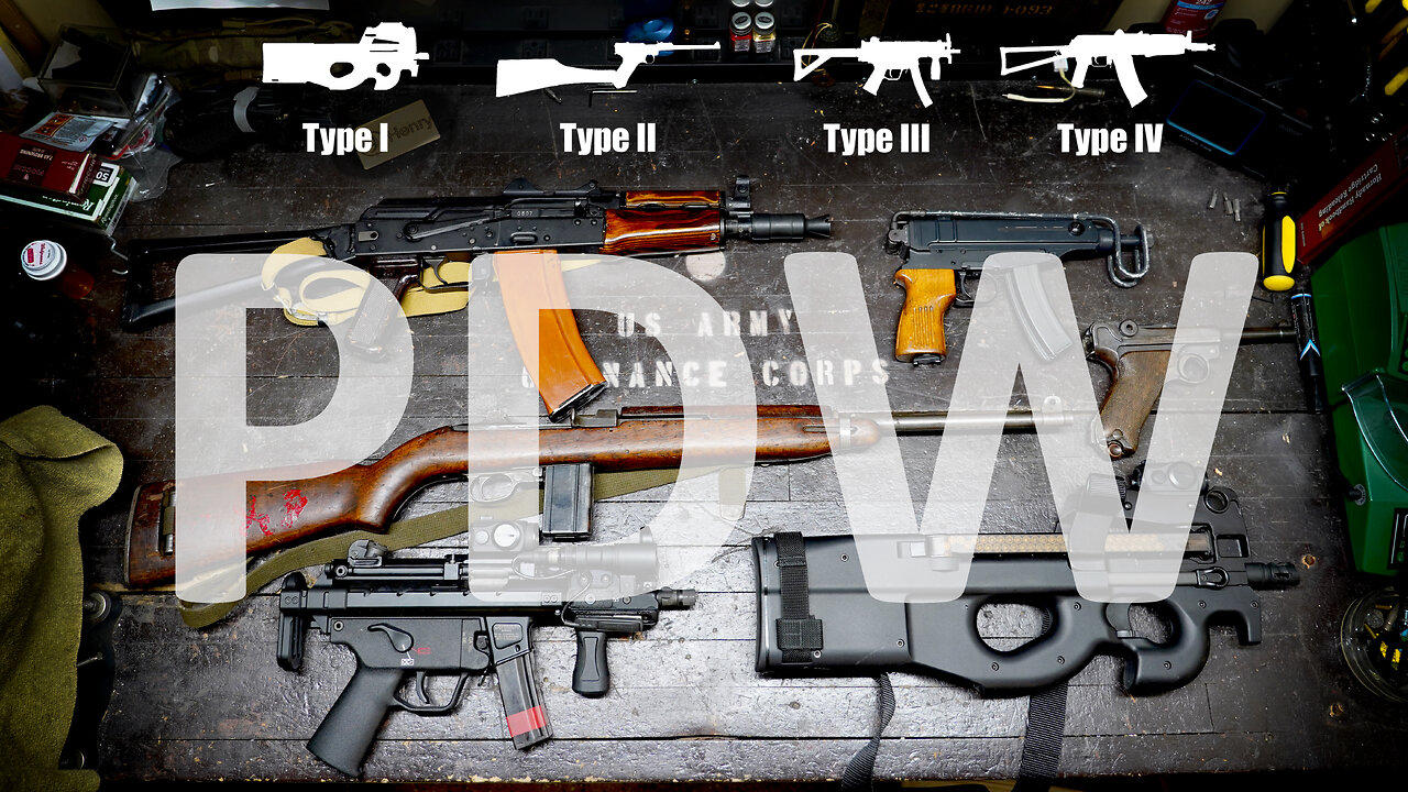 What is a PDW? [The 4 types of Personal Defense - One News Page VIDEO
