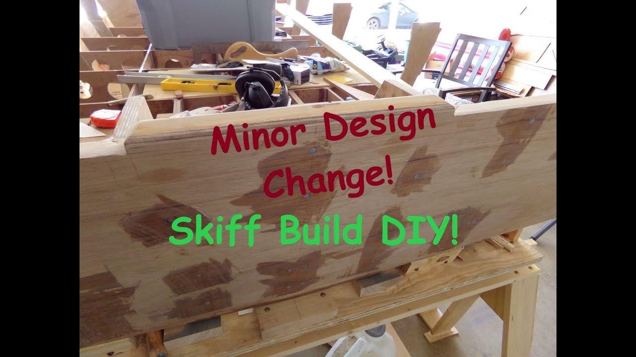 Minor Design Change, Flats Skiff Boat Build - - One News Page VIDEO