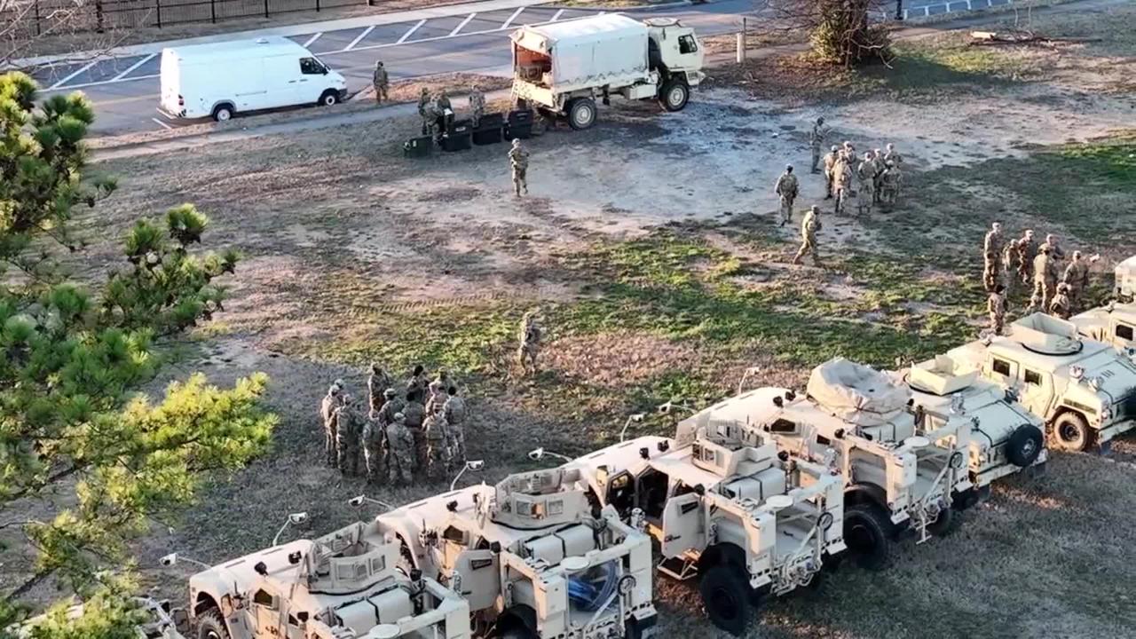 The National Guard has arrived in Atlanta ahead - One News Page VIDEO