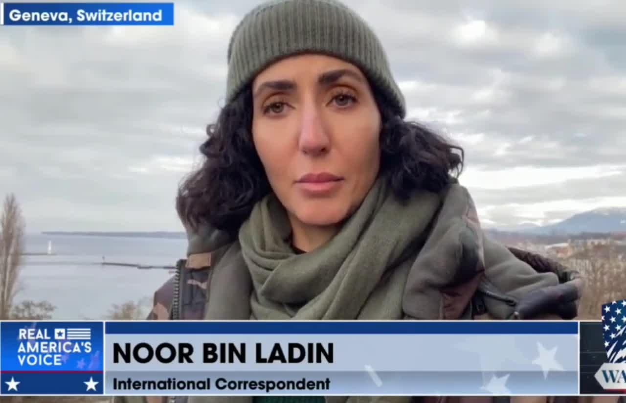 Noor Bin Laden to Klaus Schwab: "I am a - One News Page VIDEO