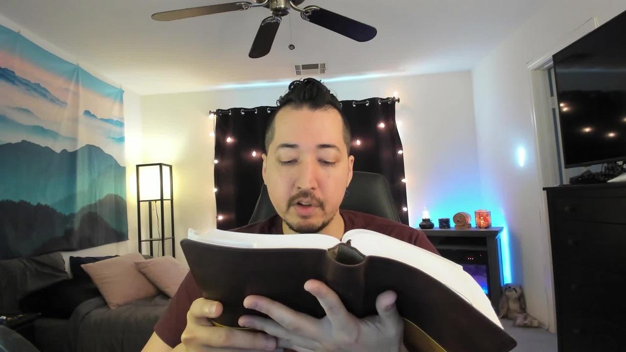 Day 357 of Let's Read the Bible - 1 - One News Page VIDEO