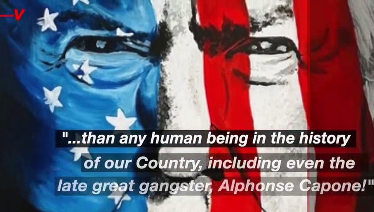 Trump Likens Himself to Famous Gangster, Saying - One News Page VIDEO