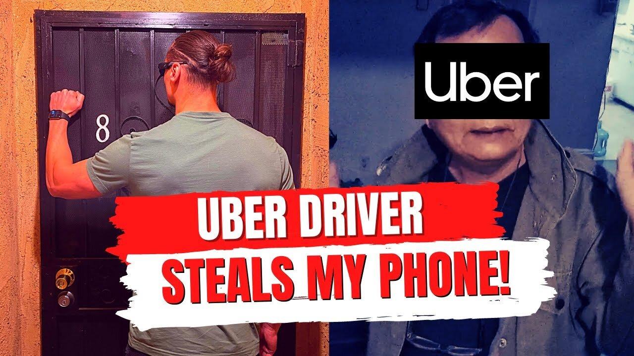 CONFRONTING SHADY UBER DRIVER WHO STOLE MY - One News Page VIDEO