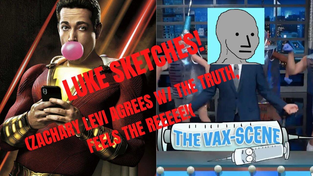 LUKE SKETCHES! (ZACHARY LEVI AGREES WITH THE - One News Page VIDEO