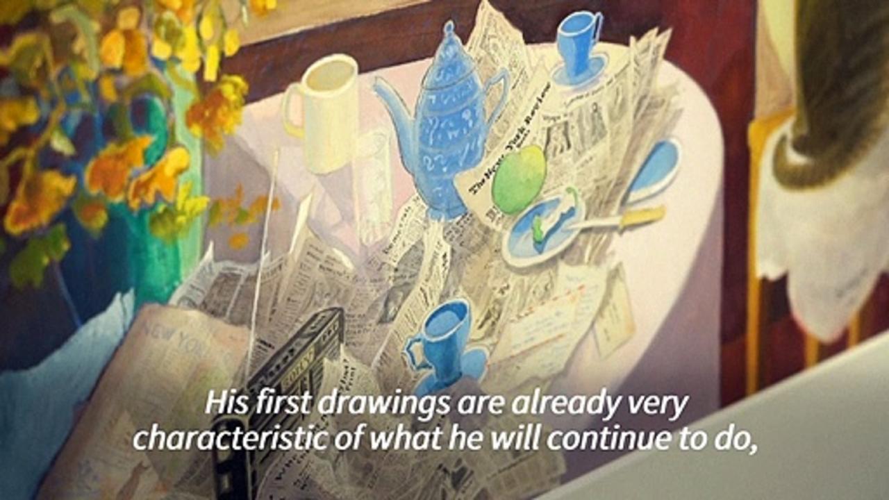 Early artworks by French cartoonist Sempe on - One News Page VIDEO