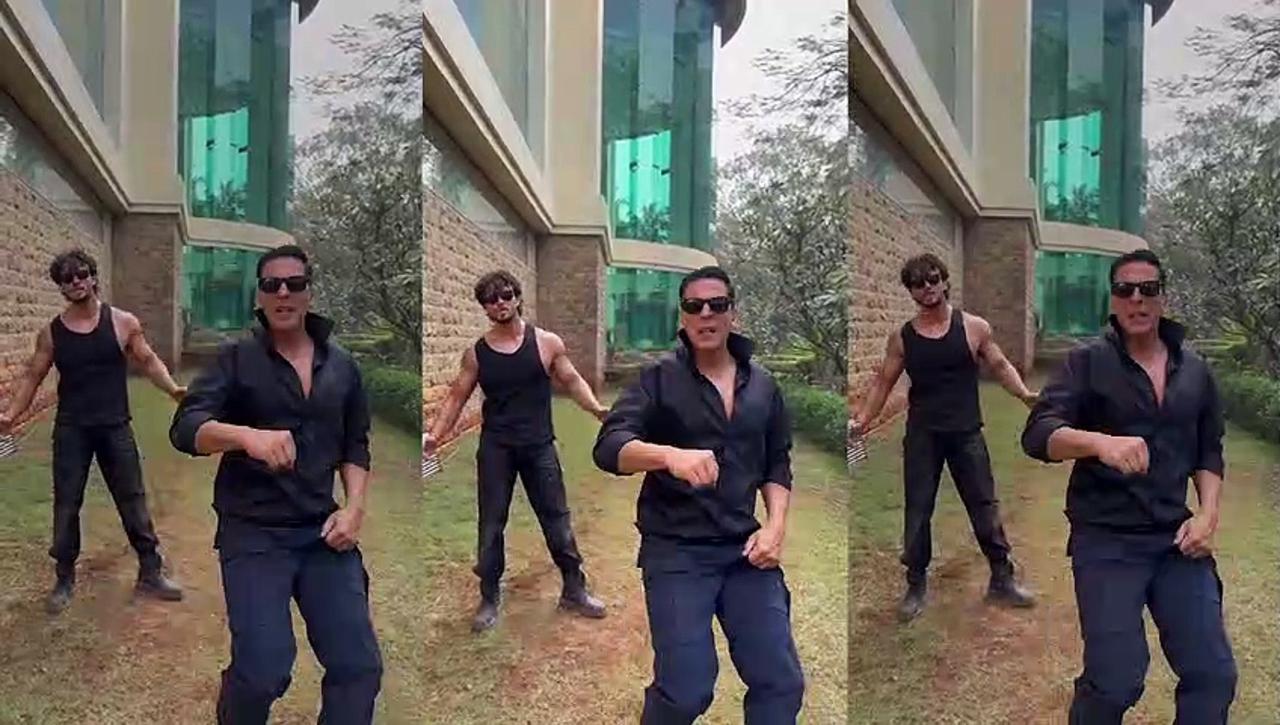 Akshay Kumar and Tiger Shroff dance to 'Main - One News Page VIDEO