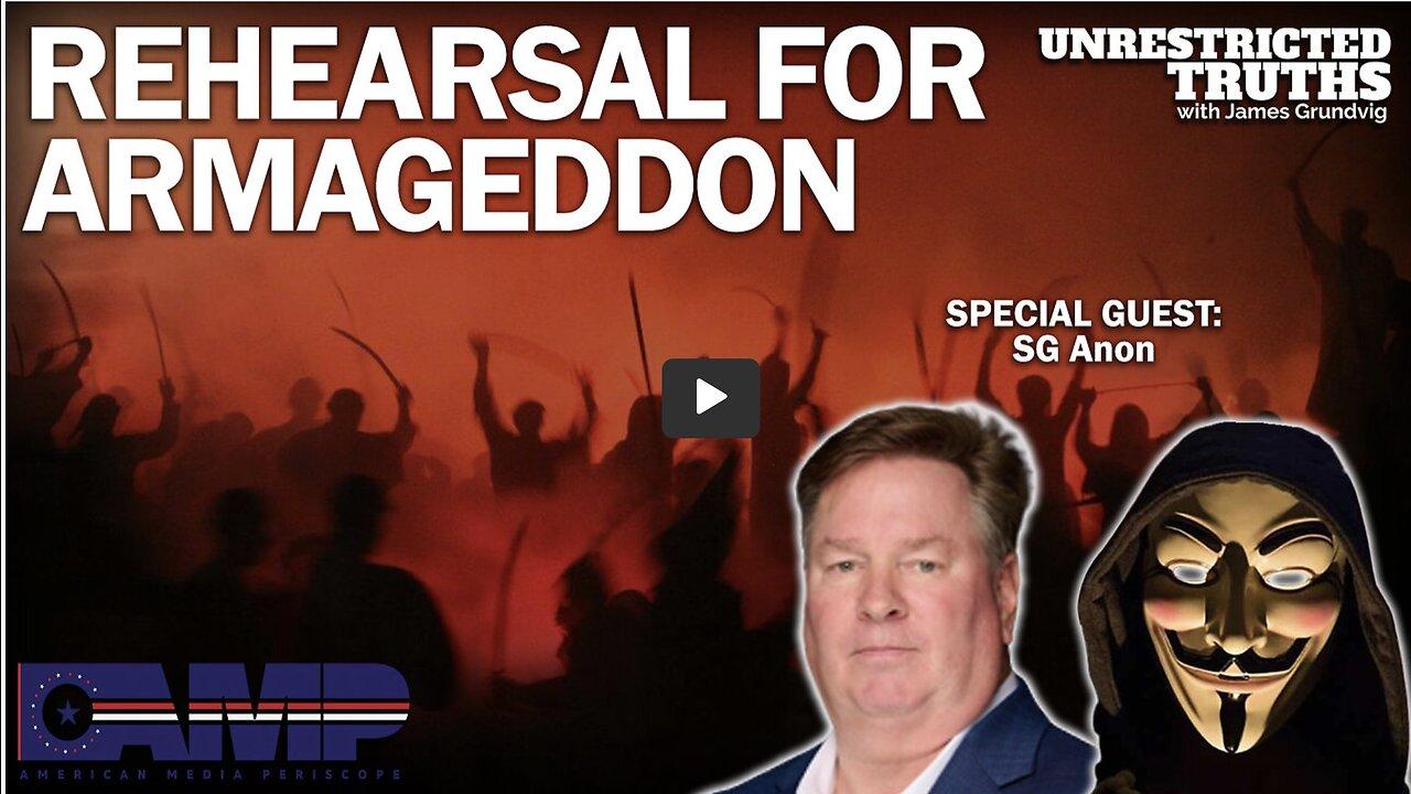 JAMES GRUNDVIG, Rehearsal for Armageddon with - One News Page VIDEO
