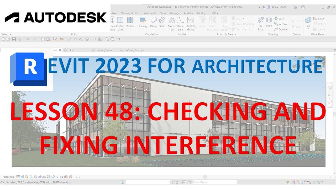 REVIT 2023 ARCHITECTURE: LESSON 48 - CHECKING - One News Page VIDEO