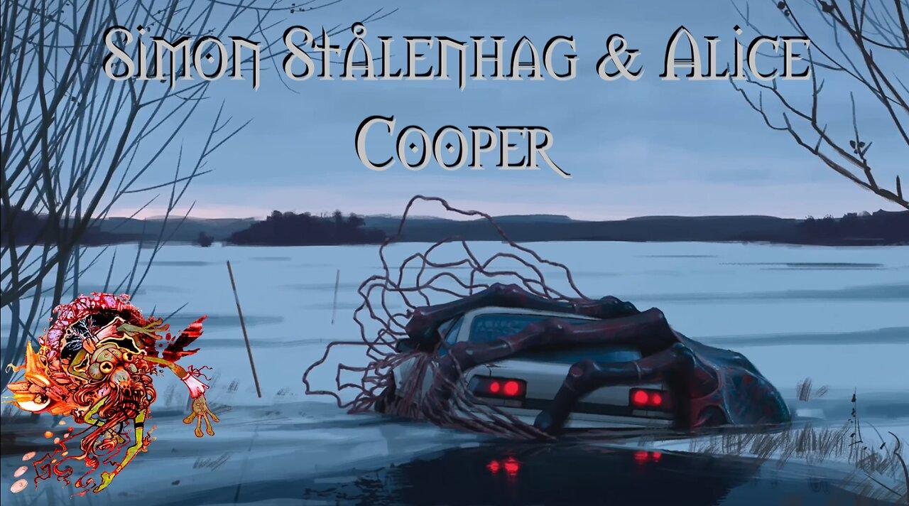 Simon Stålenhag and Alice Cooper - One News Page VIDEO
