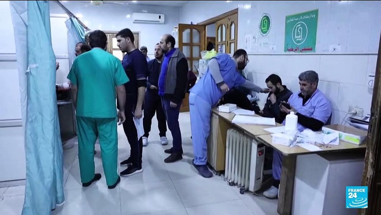 Syria hospital treating earthquake victims - One News Page VIDEO