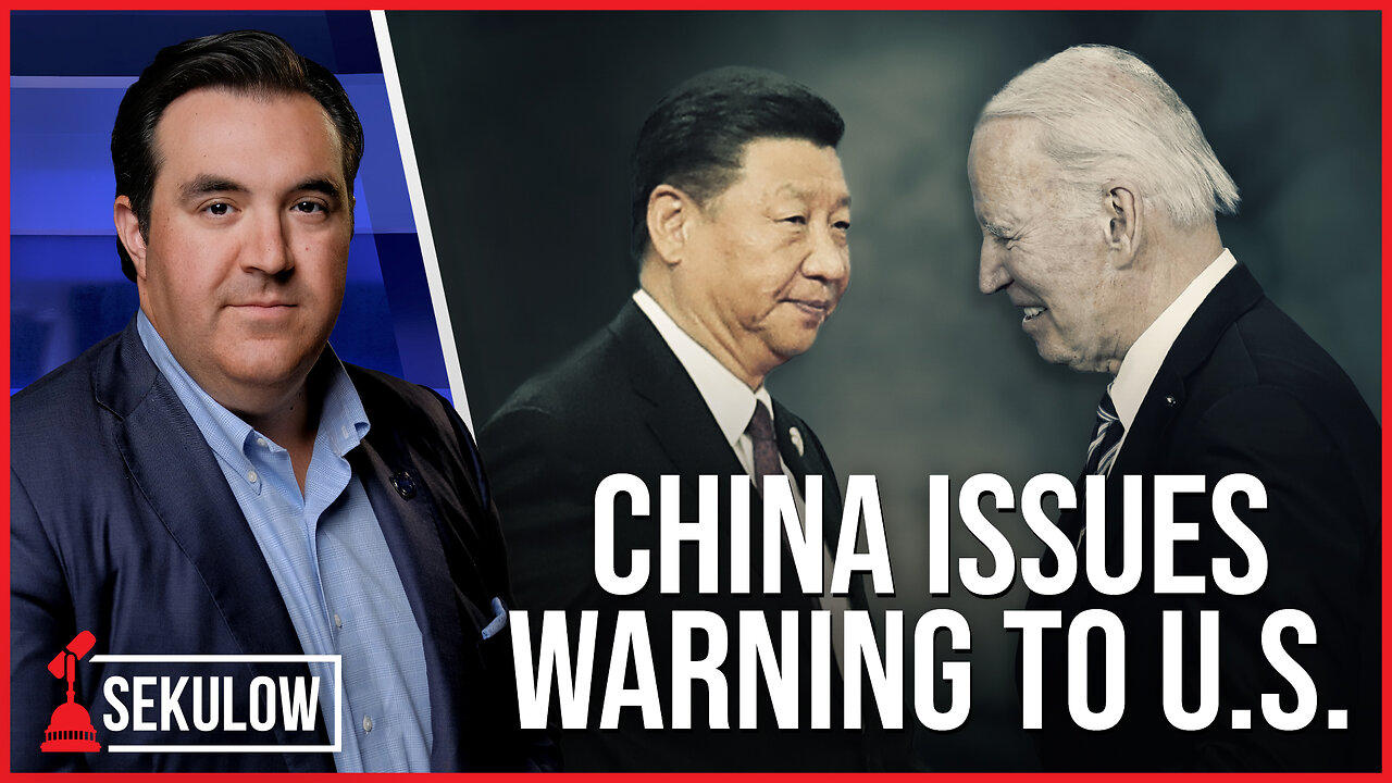 China Issues Warning to U.S. - One News Page VIDEO