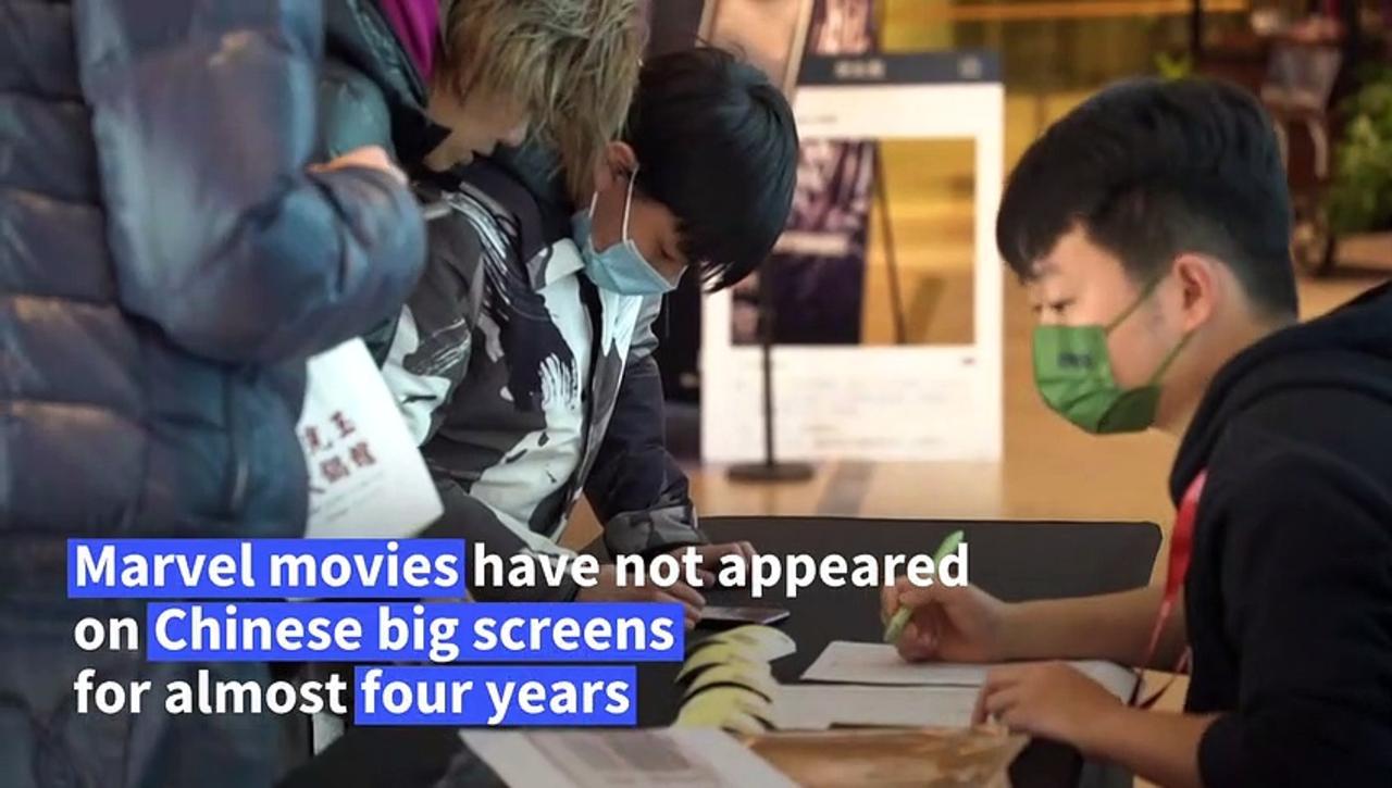 Fans rejoice as Marvel returns to massive China - One News Page VIDEO