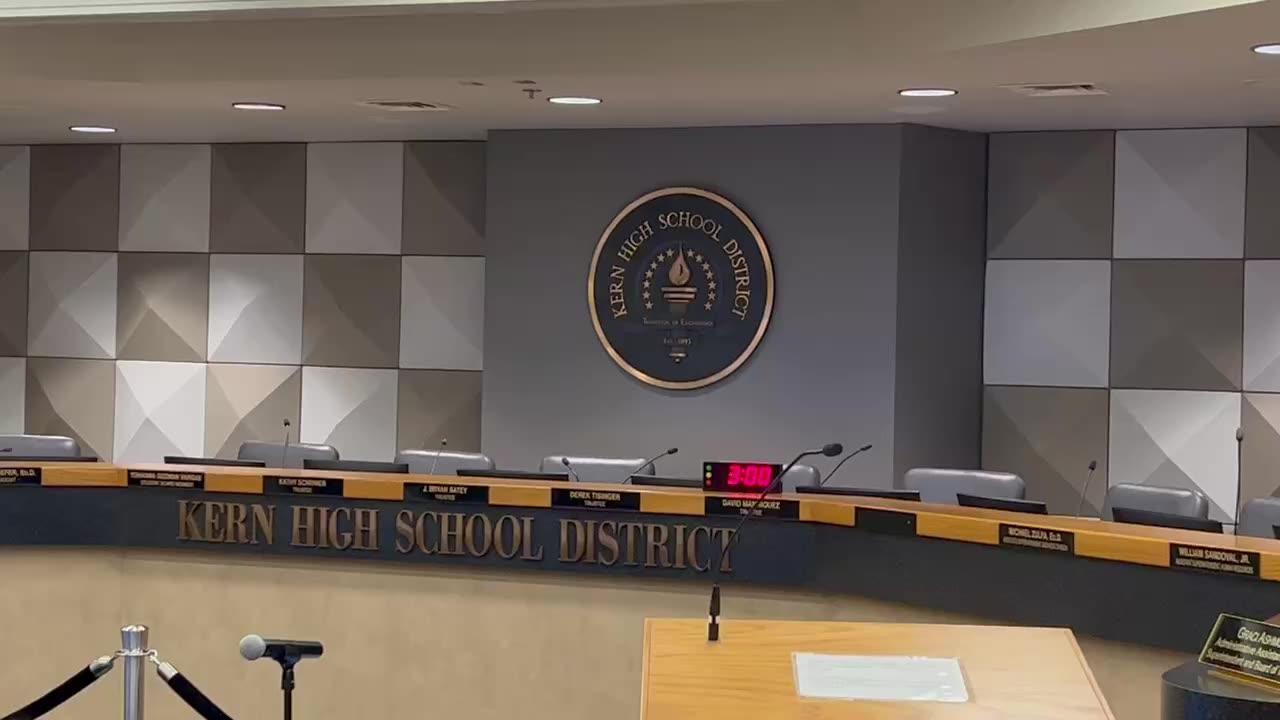 Live - Kern High School District - Board Meeting - One News Page VIDEO