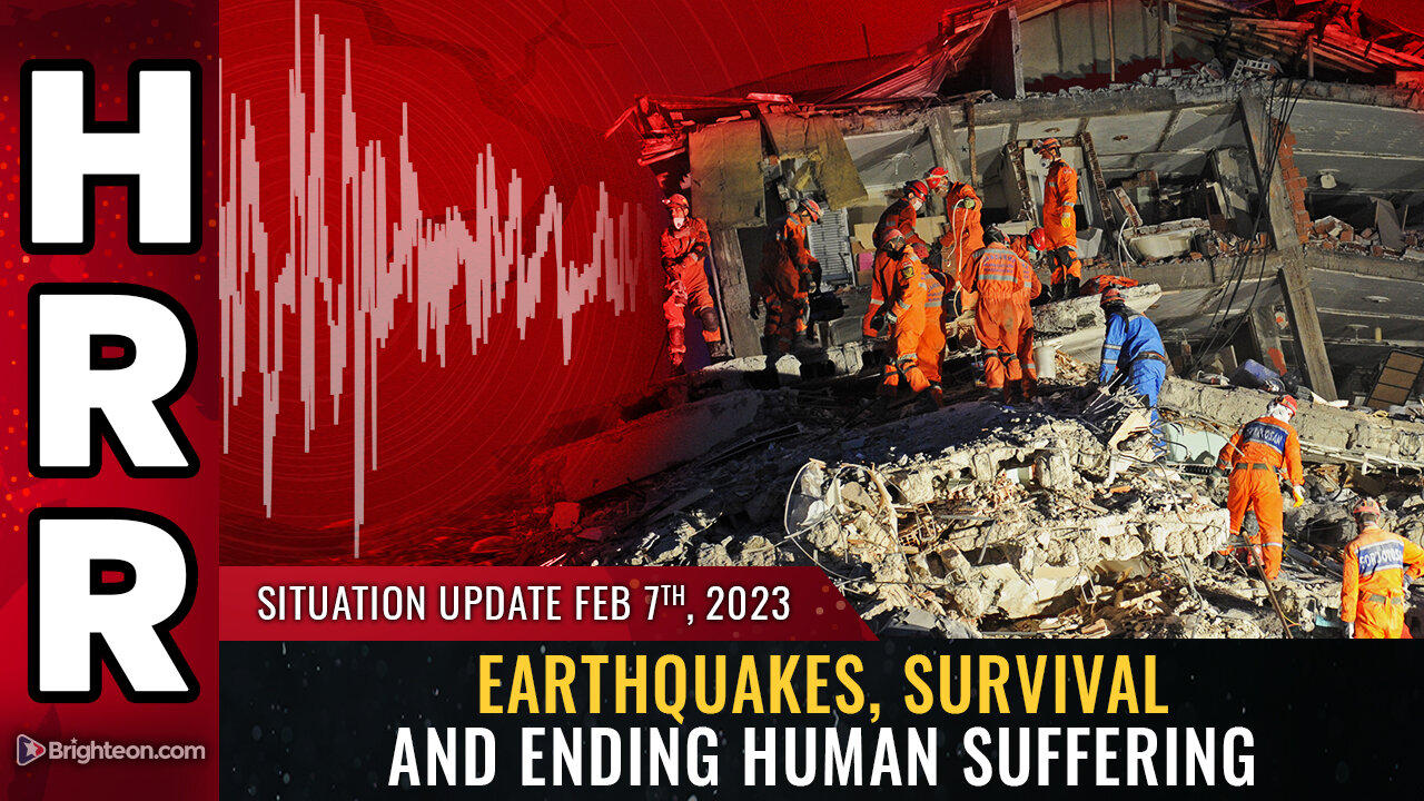 Situation Update, Feb 7, 2023 - Earthquakes, - One News Page VIDEO