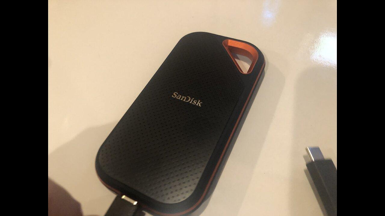 SanDisk Extreme Pro Portable 4TB External USB-C - One News Page VIDEO