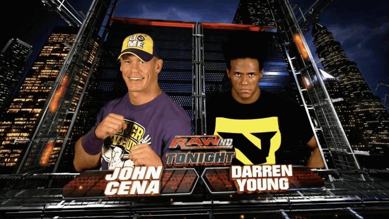 John Cena Vs Darren Young Full Match One News Page Video