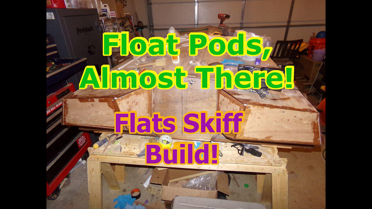 Floatation Pods - Almost Done! Flats Skiff Boat - One News Page VIDEO