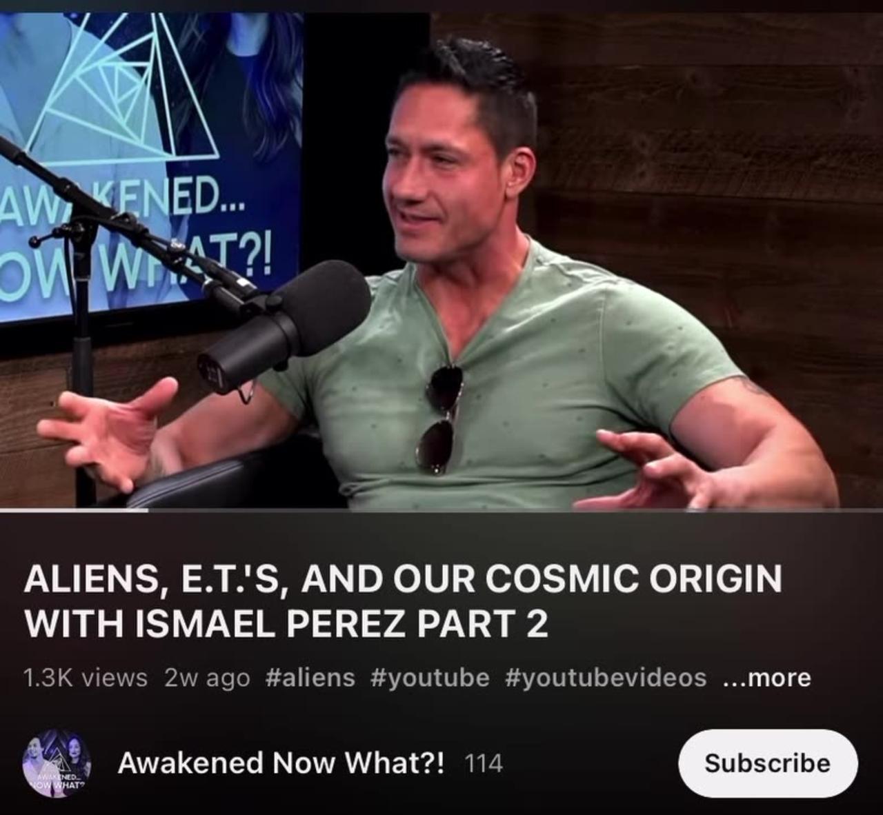 Ismael Perez My interview with Awakened Now - One News Page VIDEO
