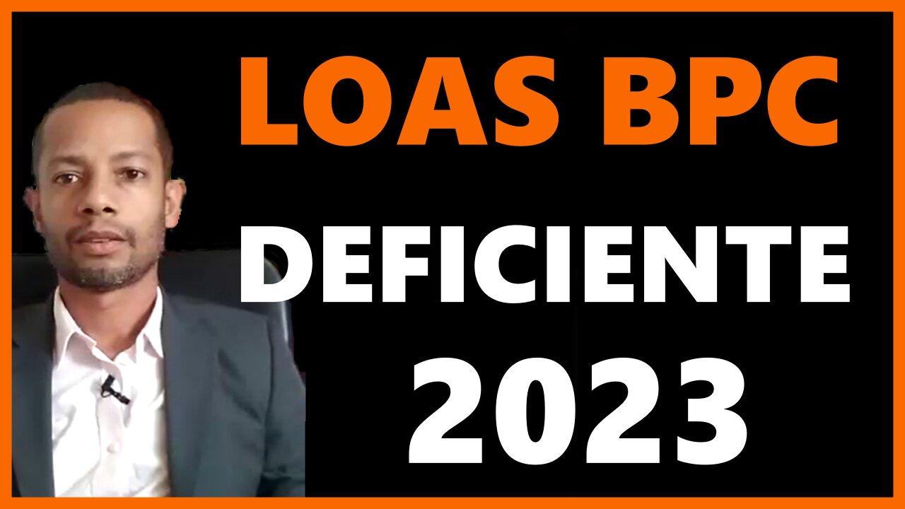 LOAS BPC DEFICIENTE 2023 - One News Page VIDEO