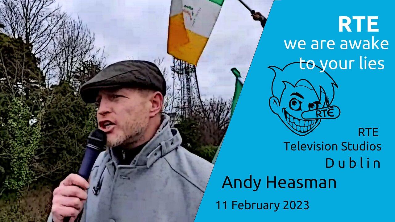 Andy Heasman - RTE Lier, we are awake to your - One News Page VIDEO