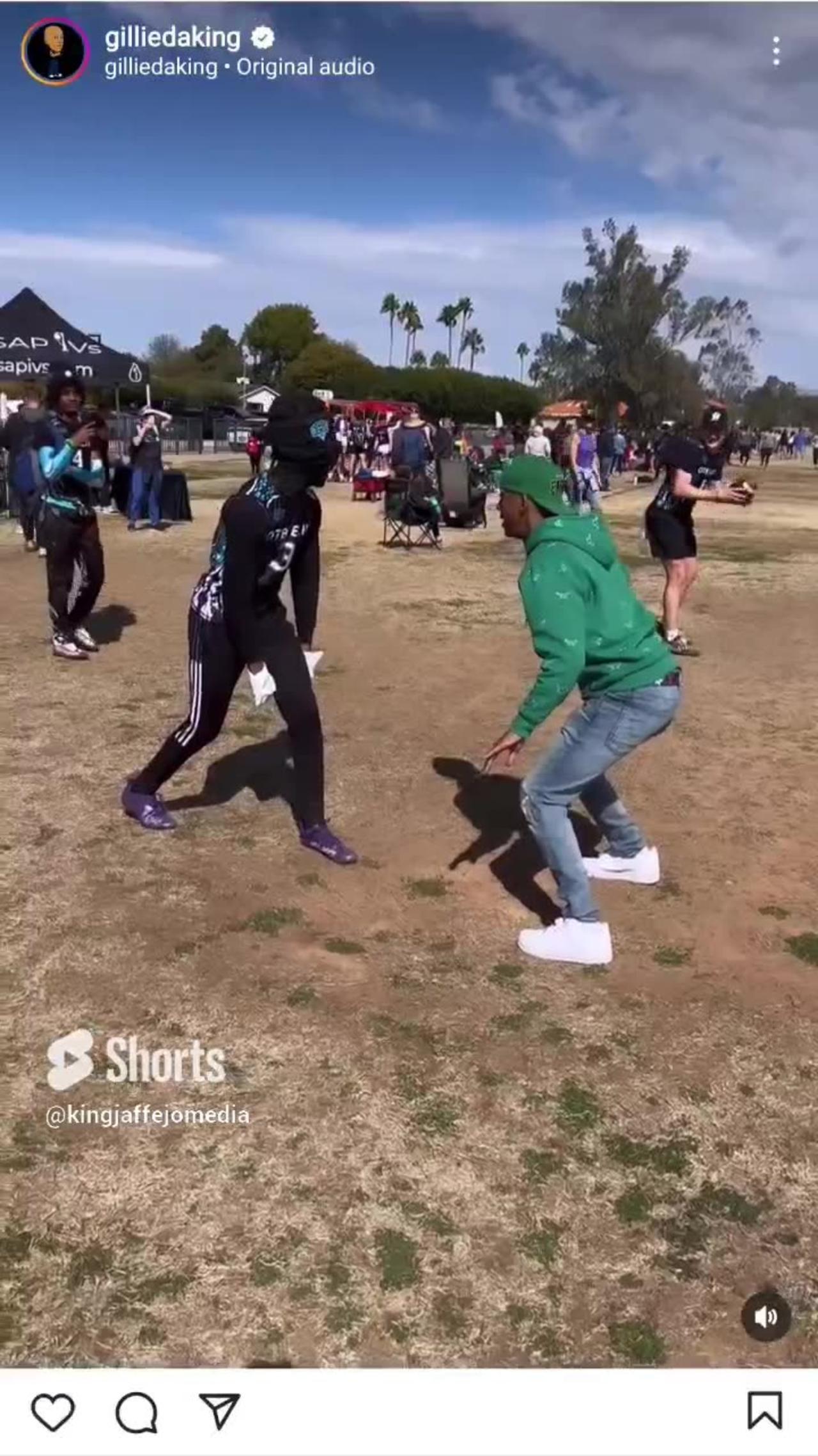 GILLIE GETS BURNT TRYING TO IMITATE LEGEND DEION - One News Page VIDEO