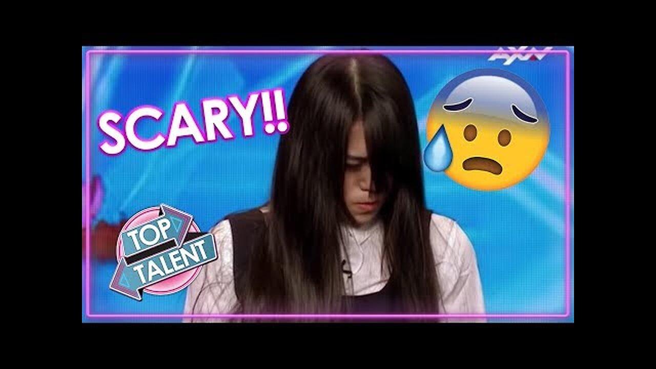 TERRIFYING TALENT, Freaky Magician GIRL, Scares - One News Page VIDEO