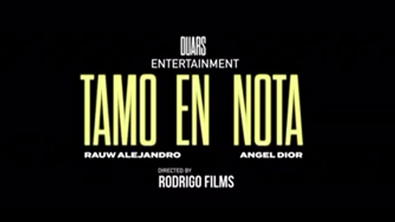 Rauw Alejandro x Angel Dior - TAMO EN NOTA - One News Page VIDEO