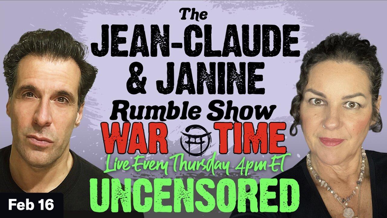 THE JEAN-CLAUDE & JANINE RUMBLE SHOW! WE ARE - One News Page VIDEO