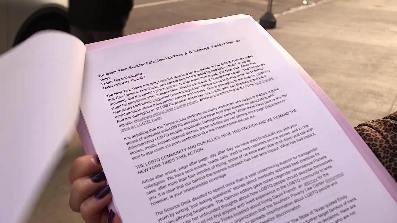 GLAAD places billboards outside New York Times - One News Page VIDEO