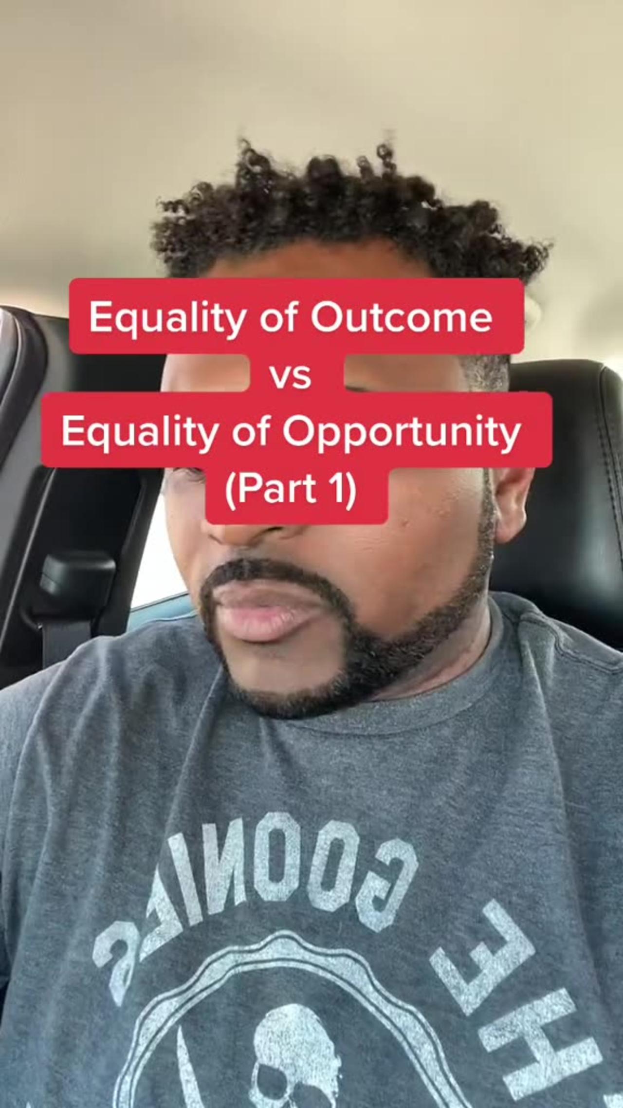 Equality of Opportunity vs Quality of Outcome - One News Page VIDEO