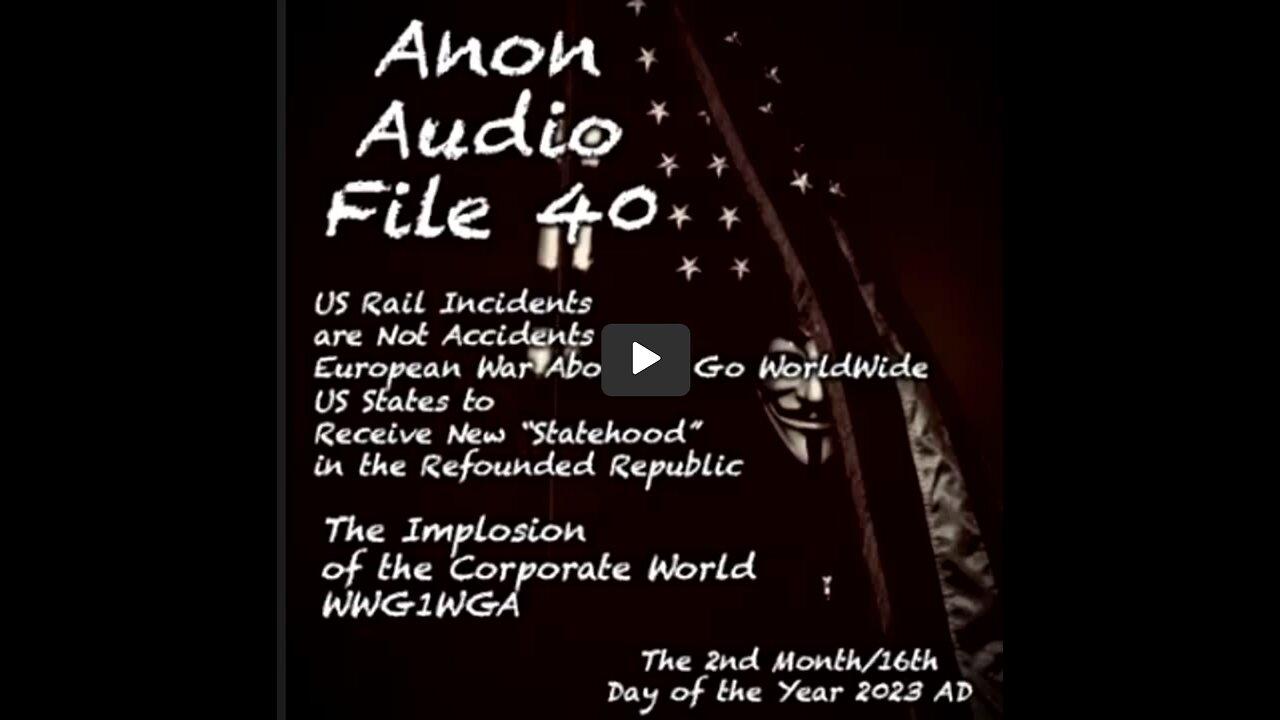 SGANON W/ US States 2 Redefine Statehood/Borders - One News Page VIDEO