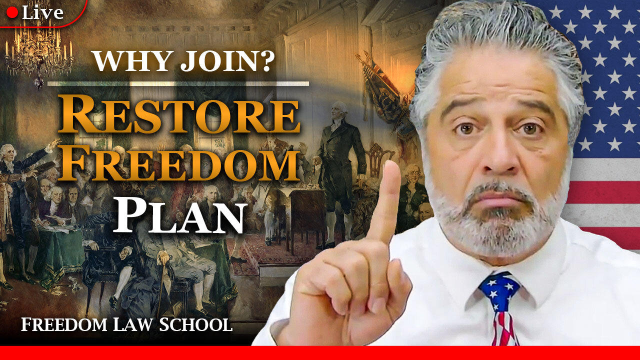 The all new Restore Freedom Plan: Why it’s - One News Page VIDEO