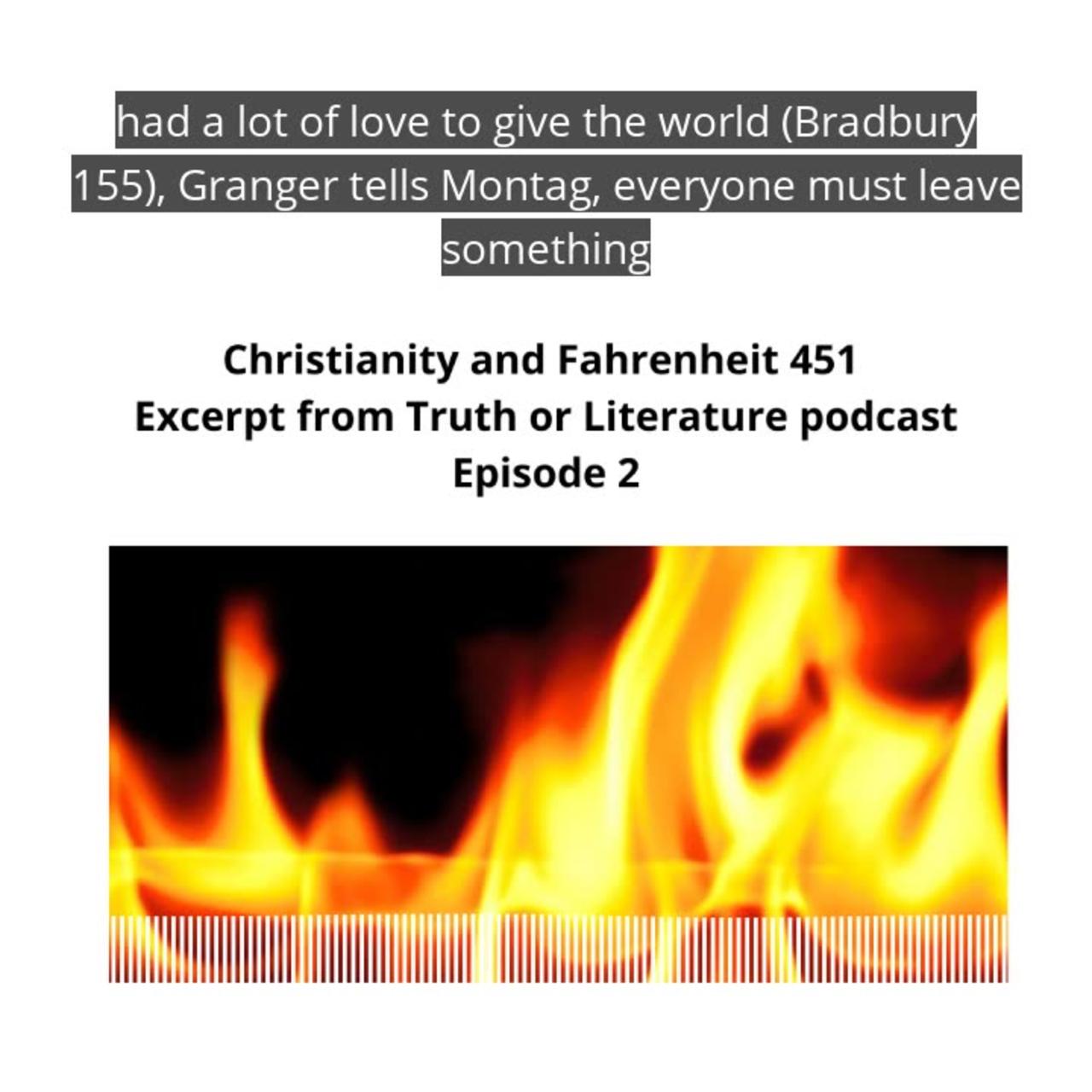 Christianity and Fahrenheit 451 - One News Page VIDEO