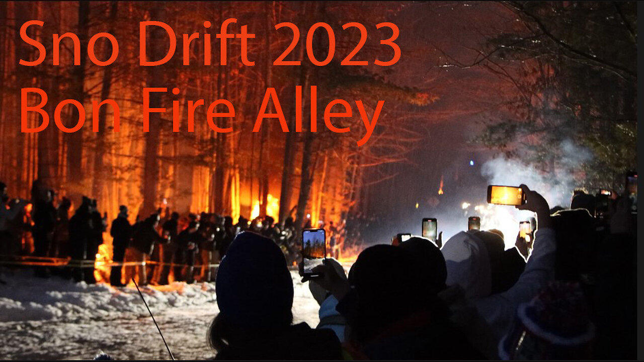 Sno Drift Rally 2023, Stage 14, Bonfire Alley - One News Page VIDEO