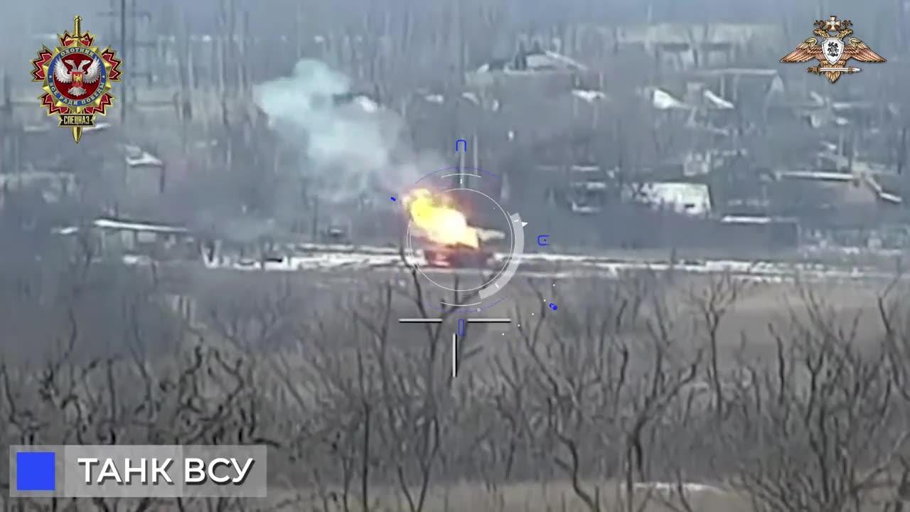 Russian DPR forces with ATGM missile destroyed - One News Page VIDEO