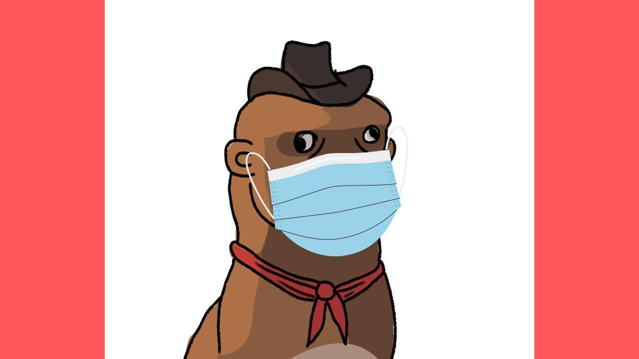 Mask Up Man - One News Page VIDEO