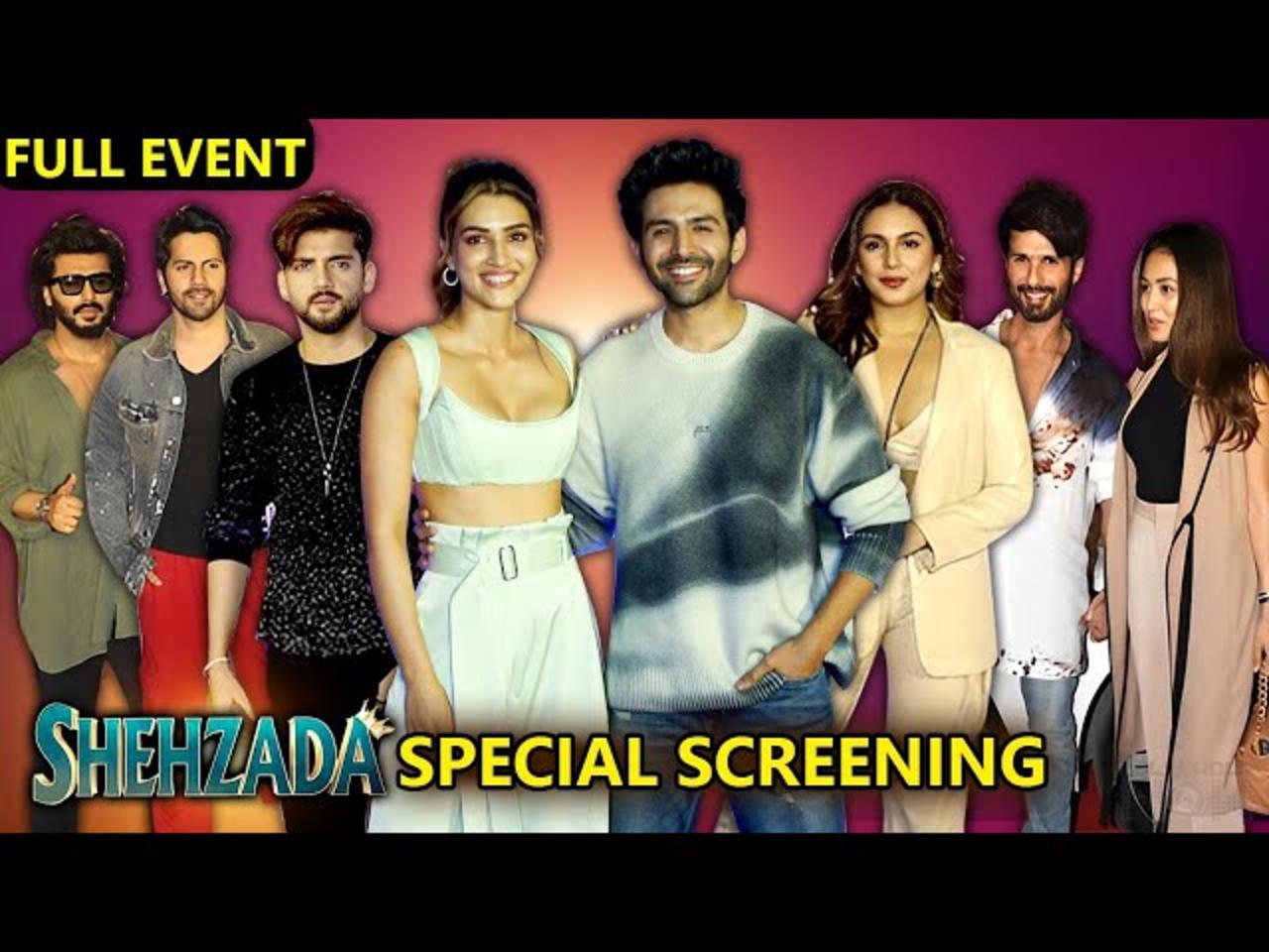 Shehzada' Special Screening FULL Event Kartik - One News Page VIDEO
