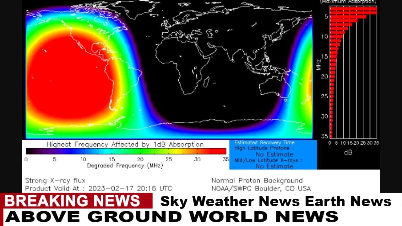 Solar Storm Meteorite hit Texas Cyclone Freddy - One News Page VIDEO
