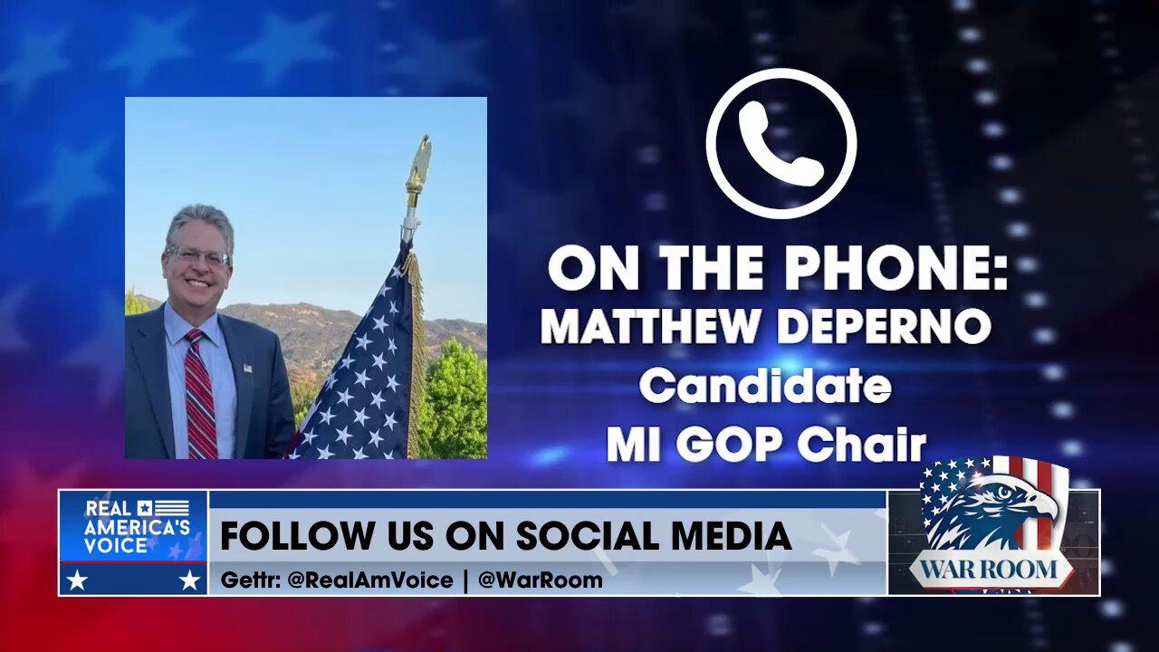 Matt DePerno Announces Campaign For MI GOP - One News Page VIDEO